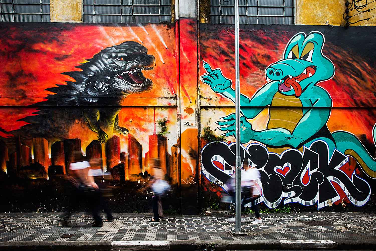 Onde cabe a Arte? Conheça os melhores grafites da cidade de São Paulo ...